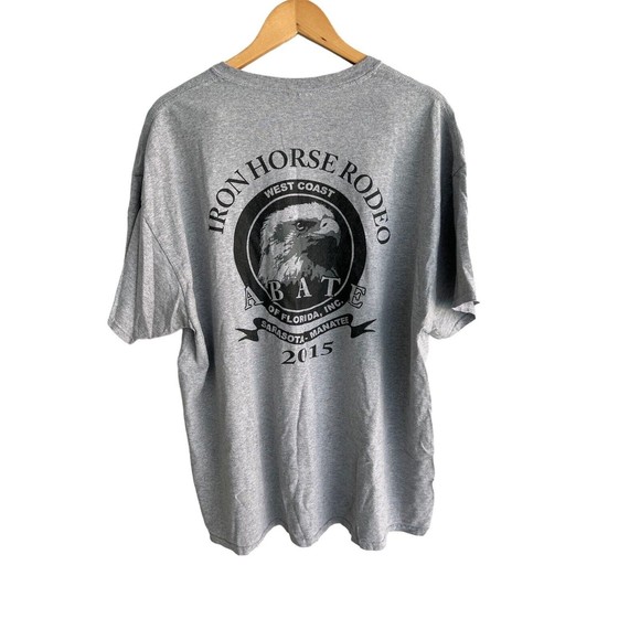 Gildan | Shirts | Golden Abate Iron Horse Rodeo West Coast Fl Sarasota ...